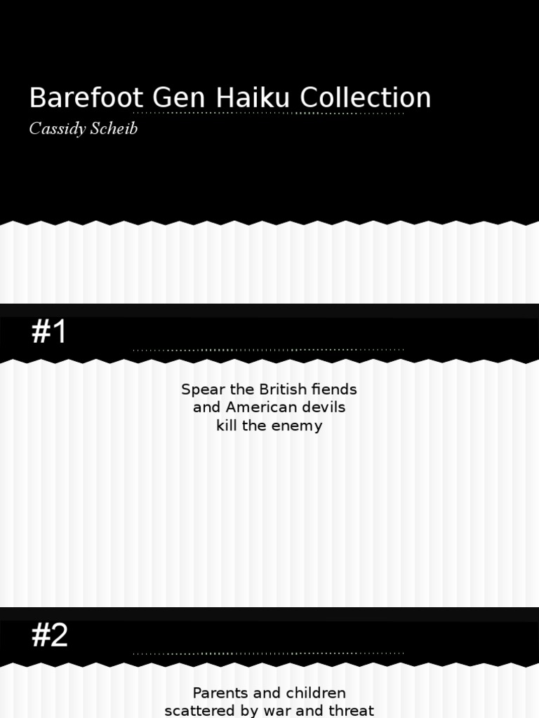 Haikus on War and Peace Themes | PDF