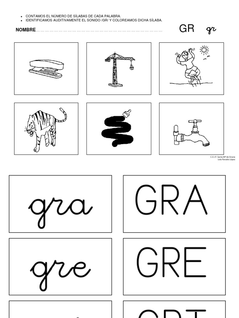 Fonema GR | PDF