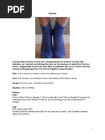 Newfie Mittens: Pattern Notes | PDF | Knitting | Textiles