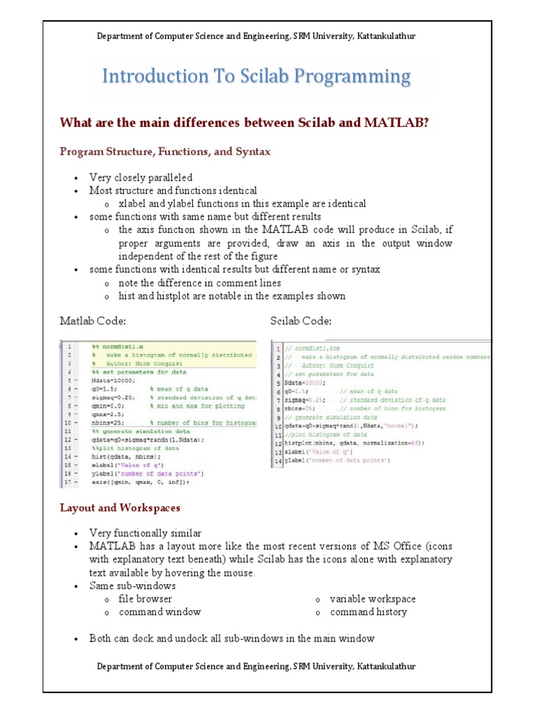Scilab Documentation | PDF | Matlab | Polynomial