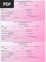 Barangay Census Form | PDF
