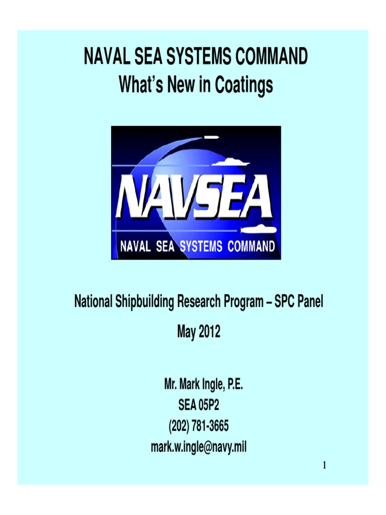 NAVSEA 009-32 Coatings Update FY-25 | PDF | Quality Assurance ...