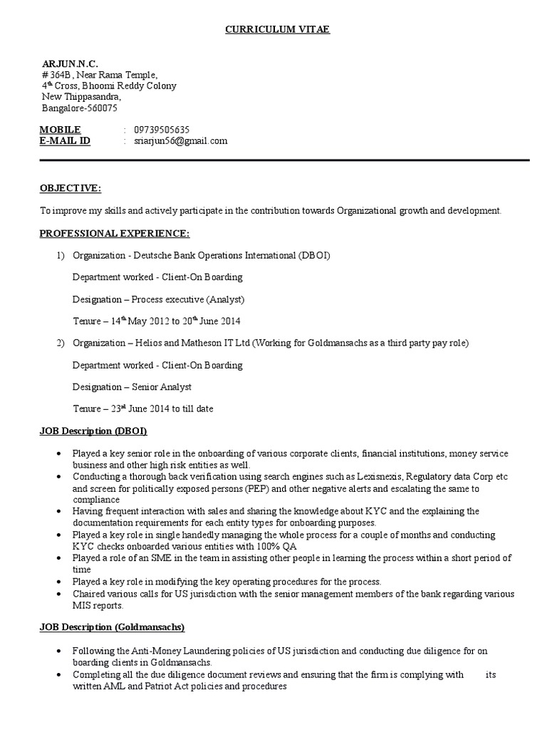 CV Arjun | PDF | Money Laundering | Government