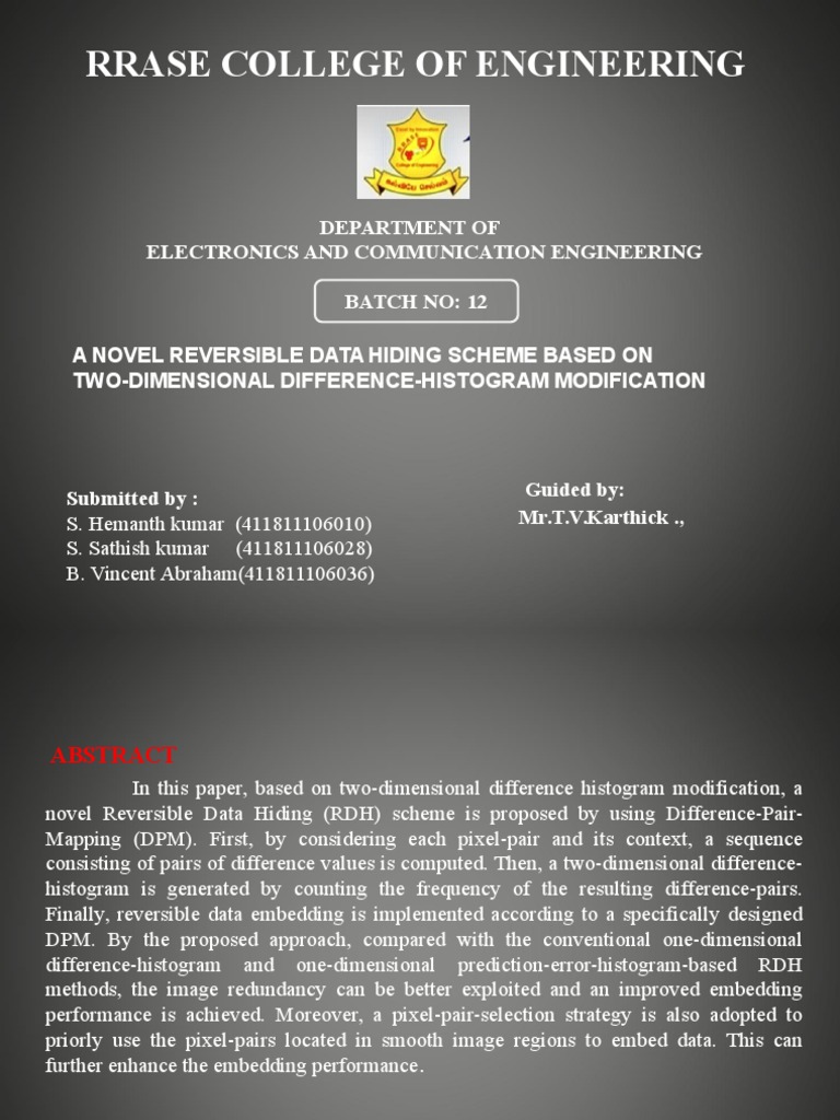 Rrase College of Engineering | Download Free PDF | Data Compression ...