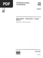Plain Washer - IsO-7092 | PDF | Screw | International Organization For ...