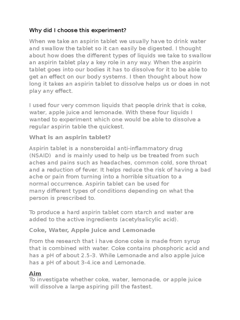 SRP | PDF | Aspirin | Tablet (Pharmacy)