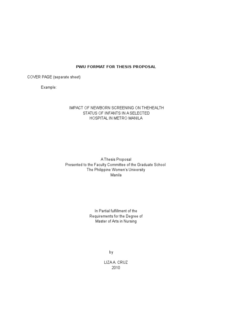 Sample Letter of Thesis | PDF | Hypothesis | Thesis