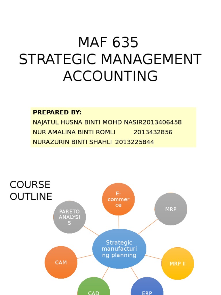 Strategic Management Accounting | PDF | Computer Aided Design | E Commerce