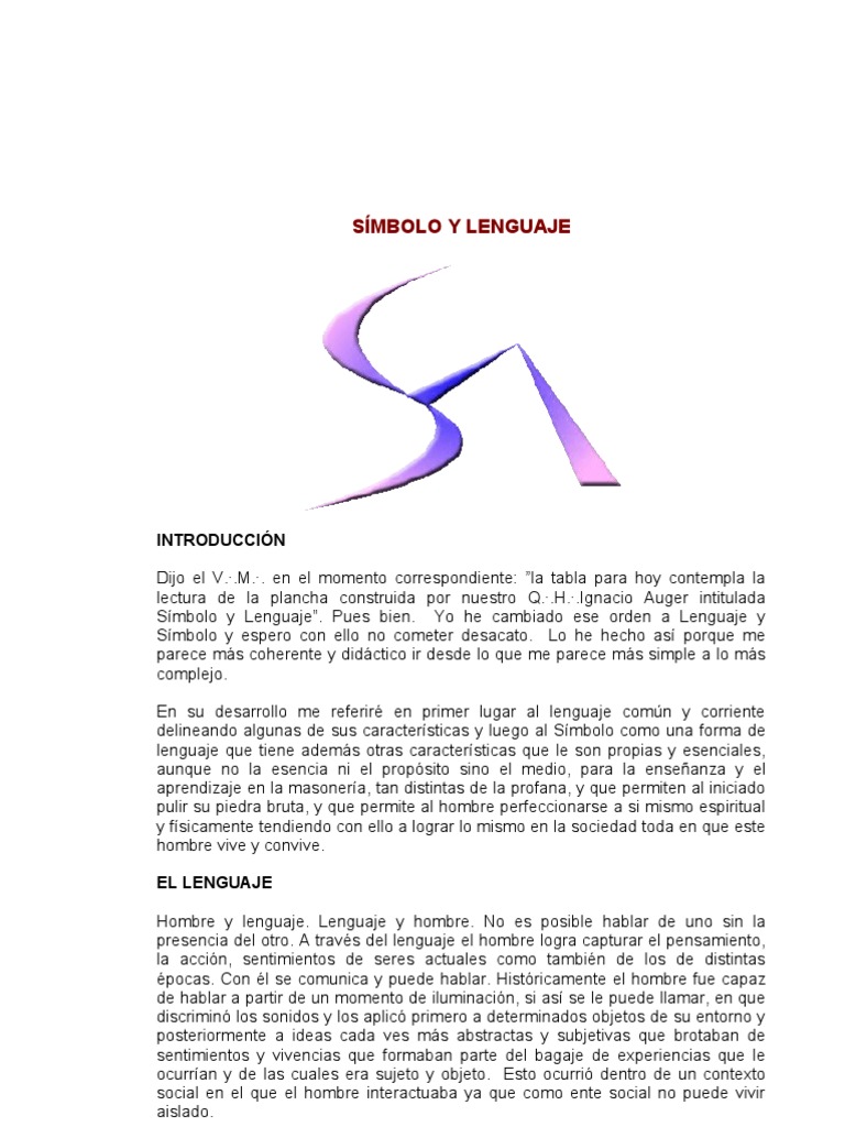 SÍMBOLO Y LENGUAJE | Los símbolos | Comunicación