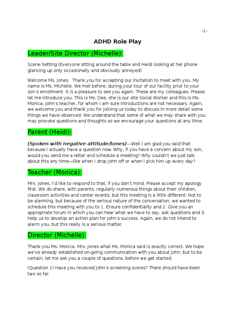 Adhd 2 | PDF | Attention Deficit Hyperactivity Disorder | Psychology