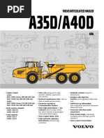 Volvo Adt A35d & A40d | PDF