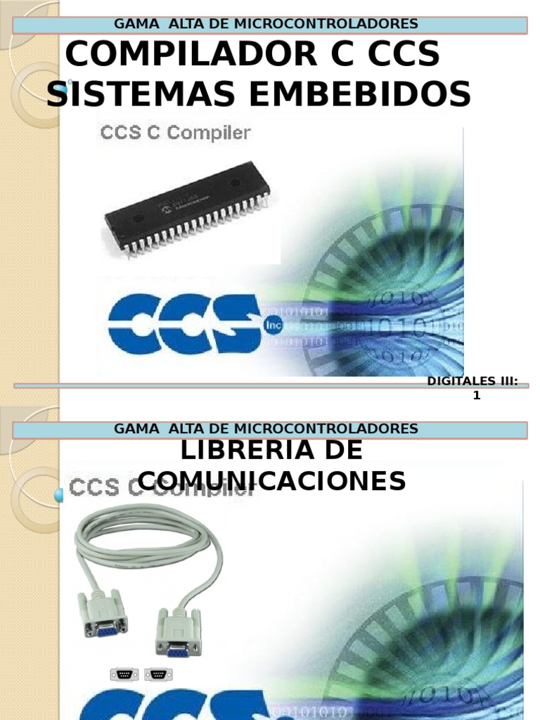 Ccs Rs232 y String | PDF | Microcontrolador | Cadena (informática)