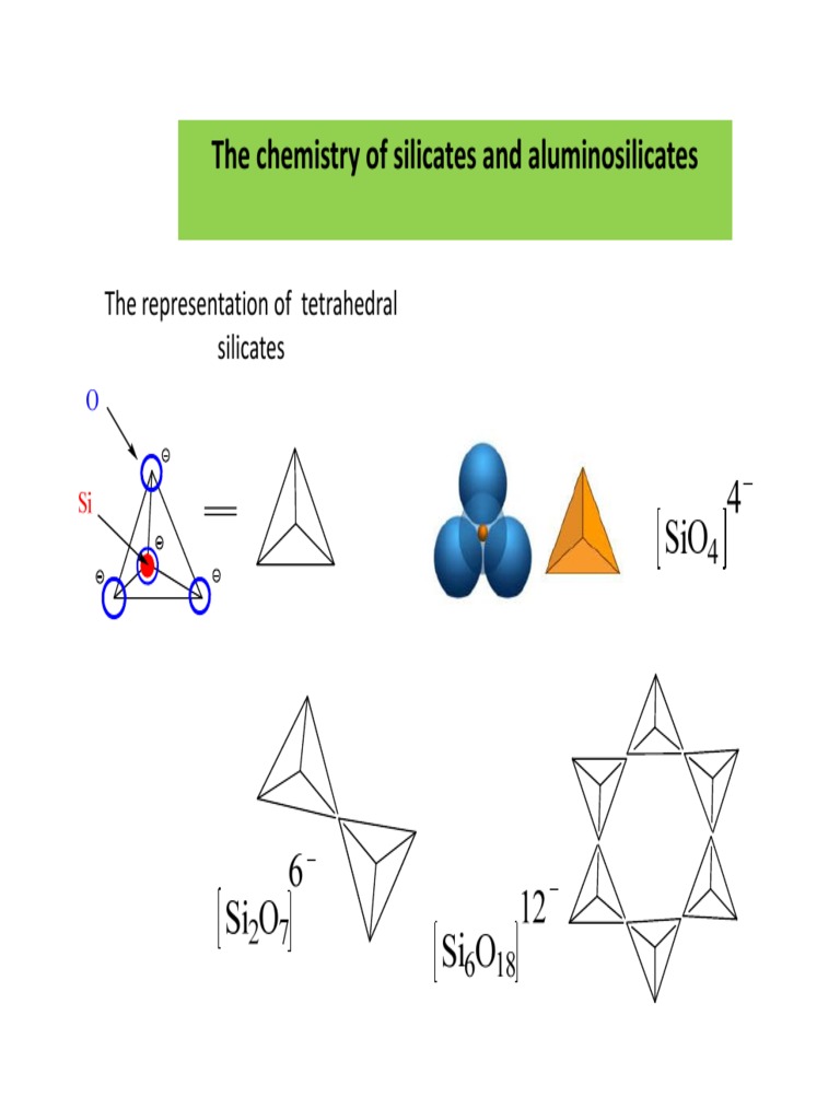 Tectosilicate Structures in Zeolites | PDF | Zeolite | Silicate