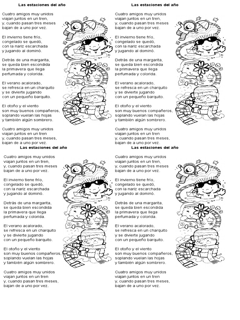 Poema de Las Estaciones Del Año | PDF