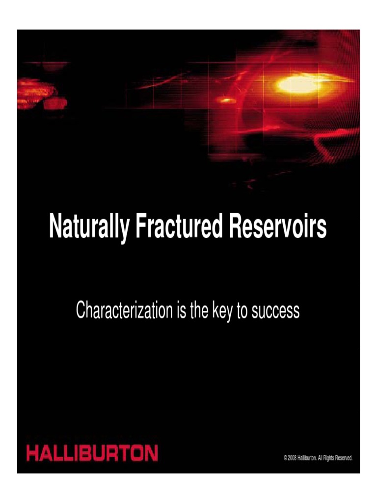 Naturally Fractured Reservoirs Characterization Is The Key To Success ...