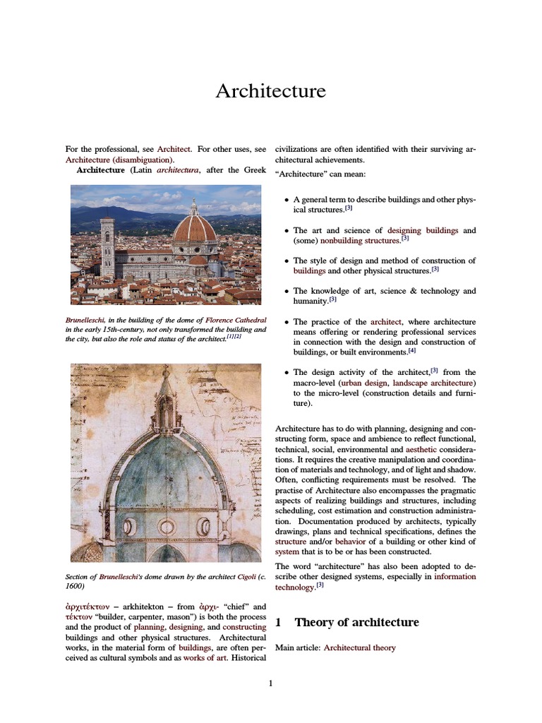 Architecture | Aesthetics | Art Media