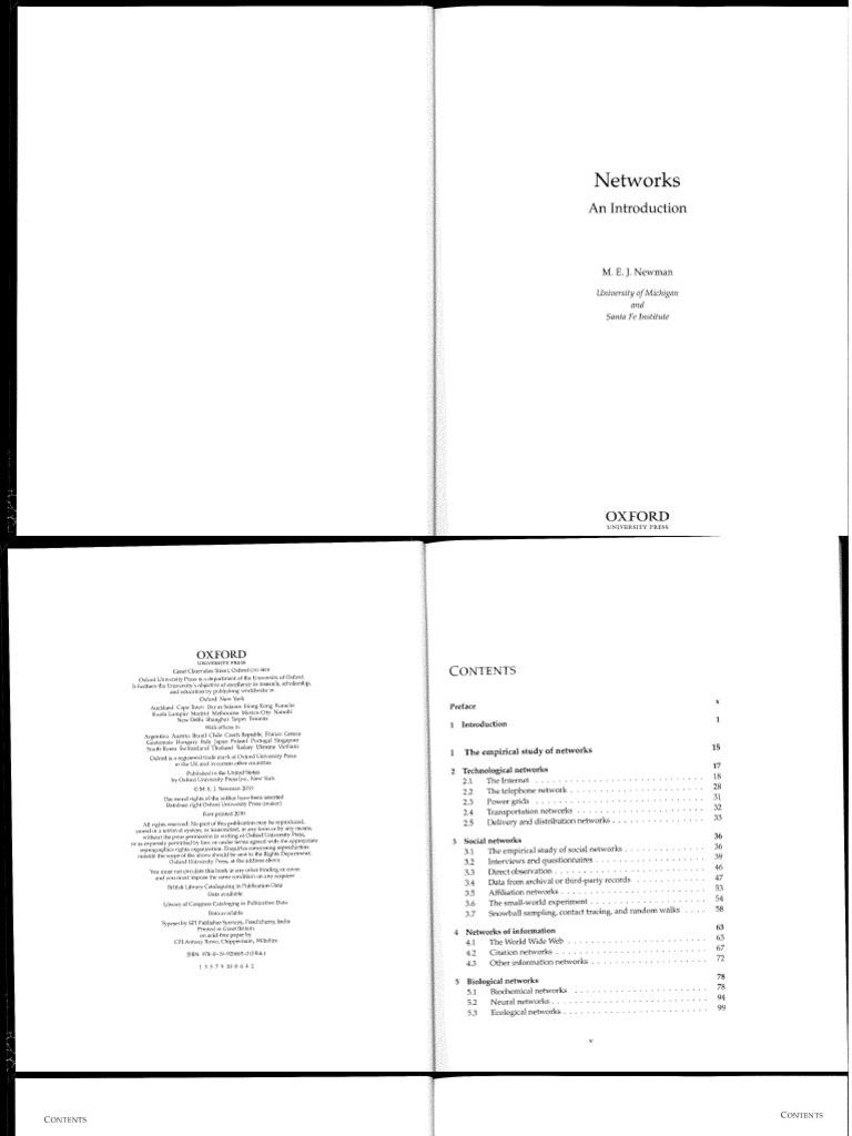 Newman Networks An Introduction 2010 | PDF | Packet Switching ...