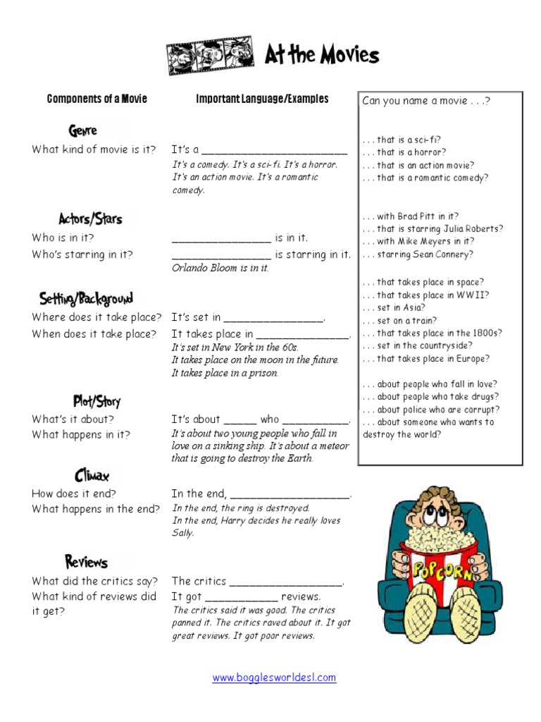 Movie Language | PDF | General Fiction