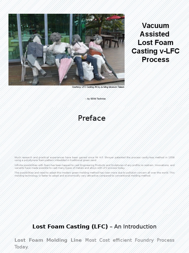 Lost Foam Casting (LFC) | PDF | Foundry | Casting (Metalworking)