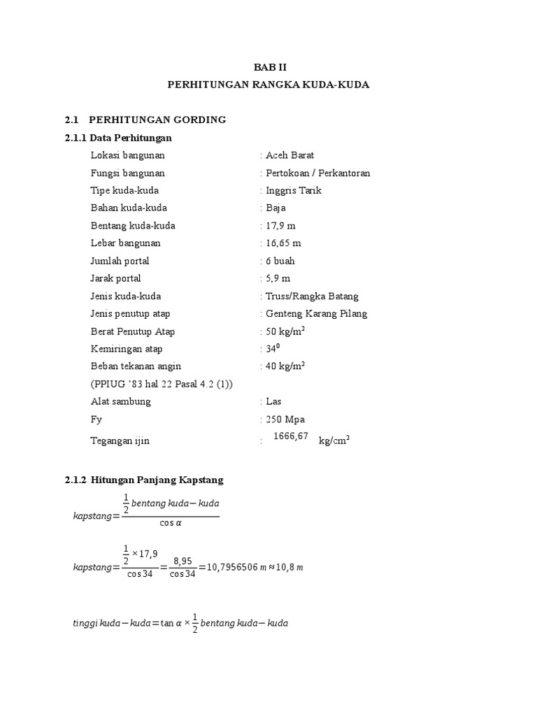 Perencanaan Atap | PDF