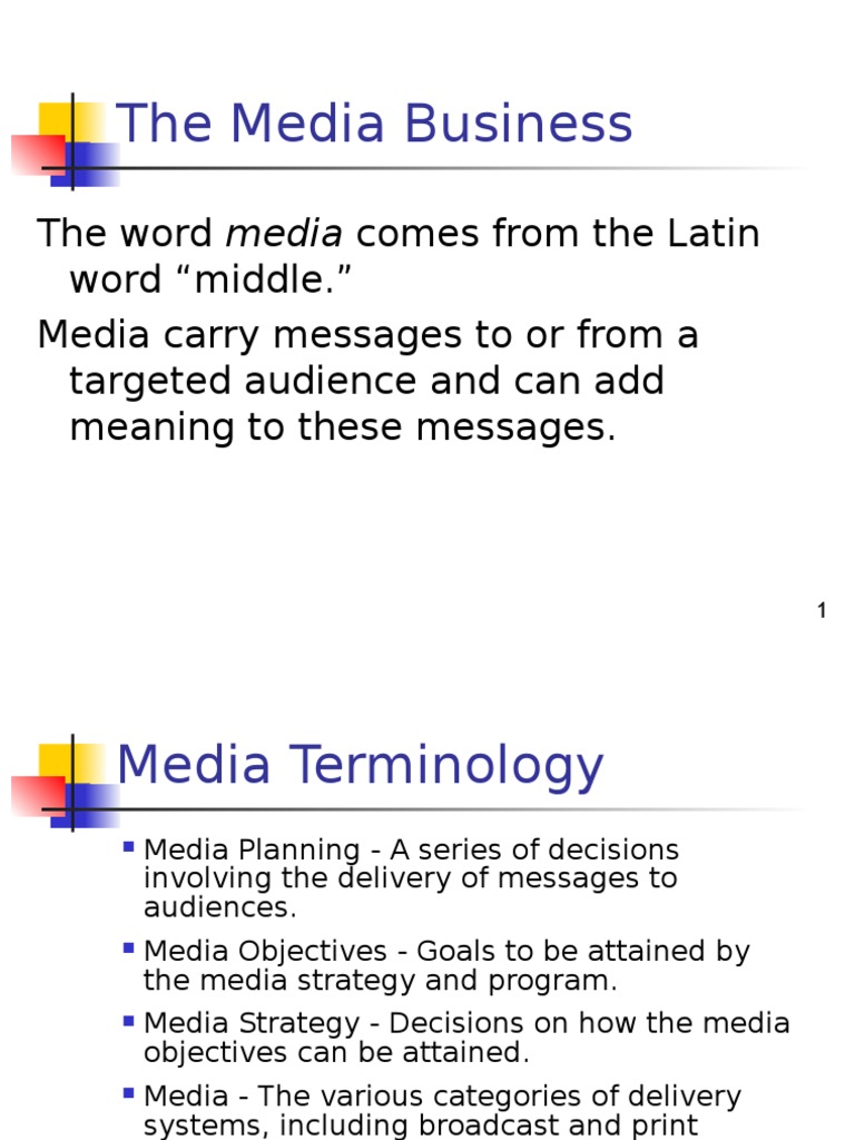 11-Media Characteristics (1) (1).ppt | Mass Media | Advertising
