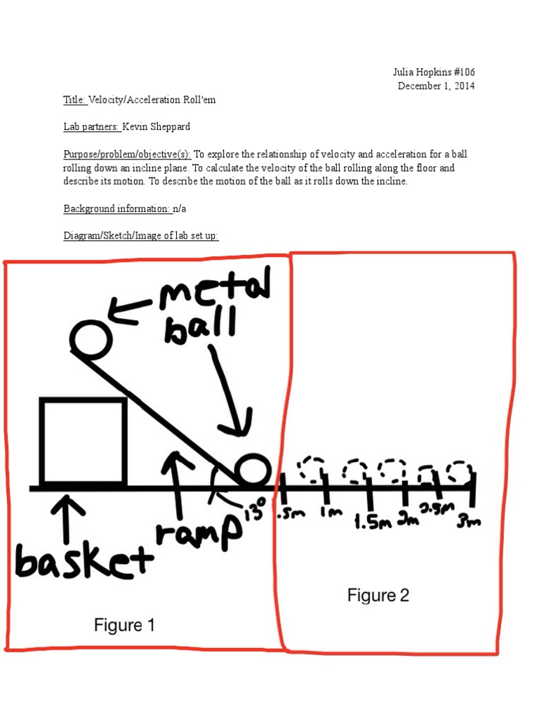 Rolling Ball Lab | PDF | Acceleration | Velocity