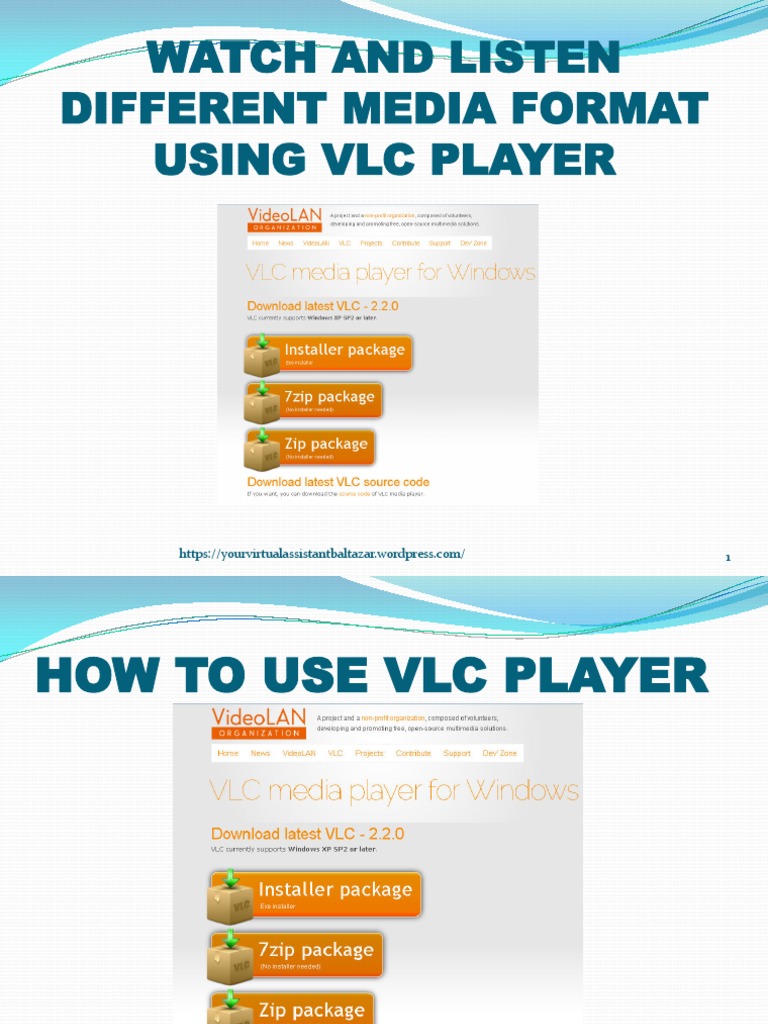 How To Use VLC Player | PDF | Streaming Media | Media Technology