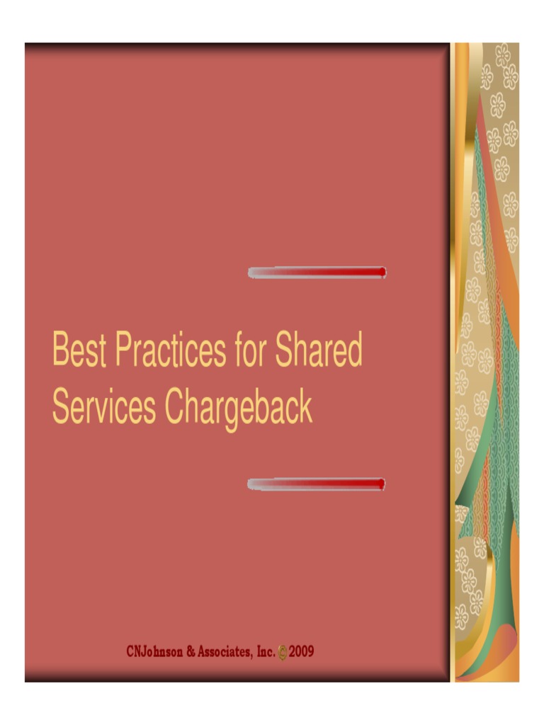 Shared Services Best Practices | PDF | Business | Business Economics