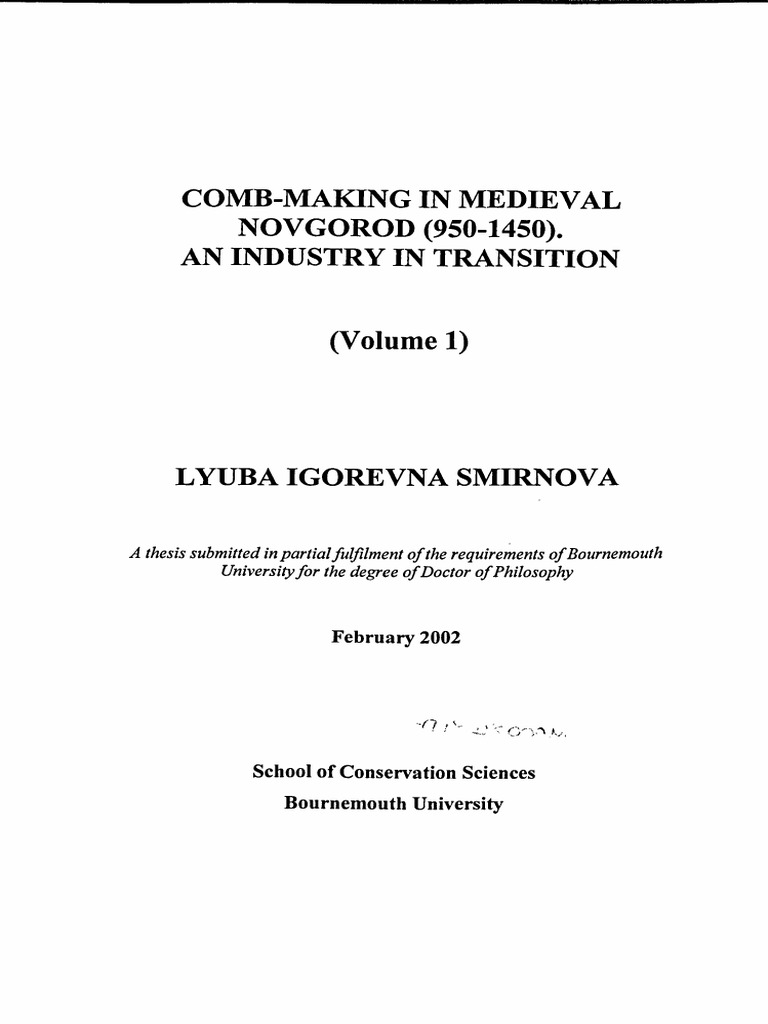 Lyuba Smirnova Vol 1 | PDF | Excavation (Archaeology) | Deer