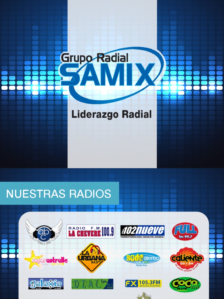 SAMIX Tarifario | Ocio | Tecnología (general)