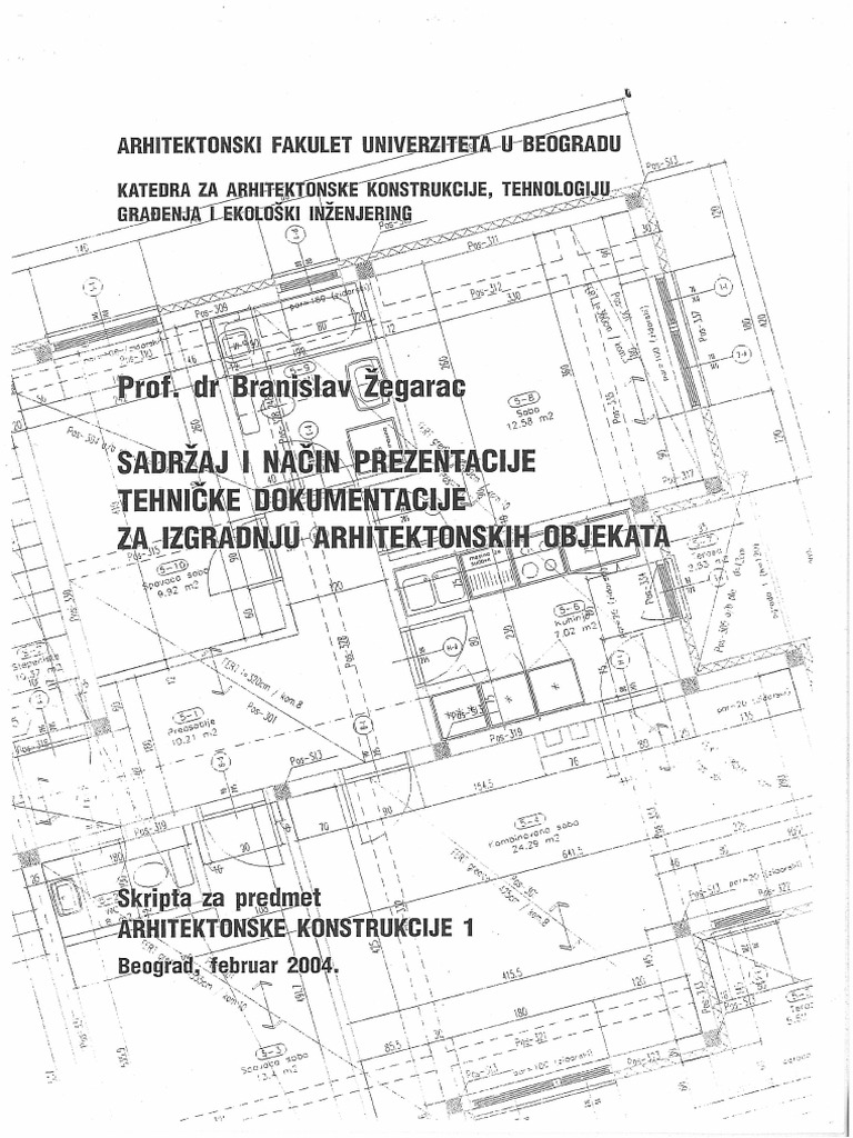 Sadrzaj I Nacin Prezentacije Tehnicke Dokumentacije | PDF