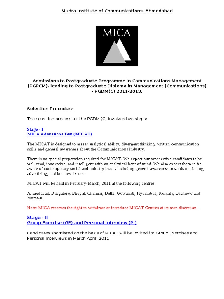 MICAT Test Sample | PDF | Arithmetic | Teaching Mathematics