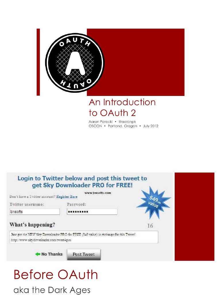 Oauth2 0 | PDF