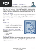 Activity Sheet Making A Periscope | PDF | Home & Garden