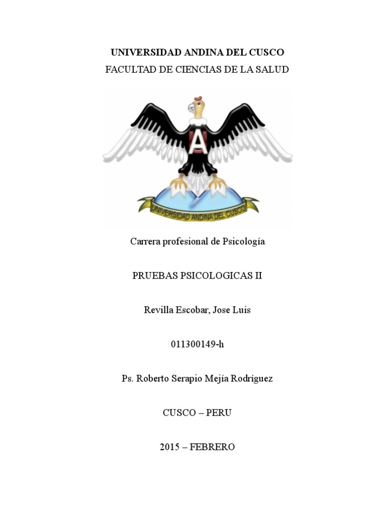Ensayo de Pruebas Psicologicas | PDF | Consentimiento informado | Sicología Ensayo de Pruebas Psicologicas | PDF | Consentimiento informado | Sicología