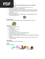 First Grade Readiness Checklist: Reading | PDF | Word | Vocabulary