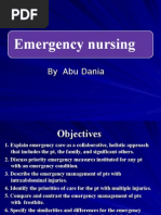 Emergency Nursing Notes | PDF | Emergency Department | Burn