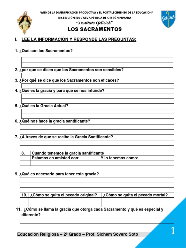 Practica de Los Sacramentos