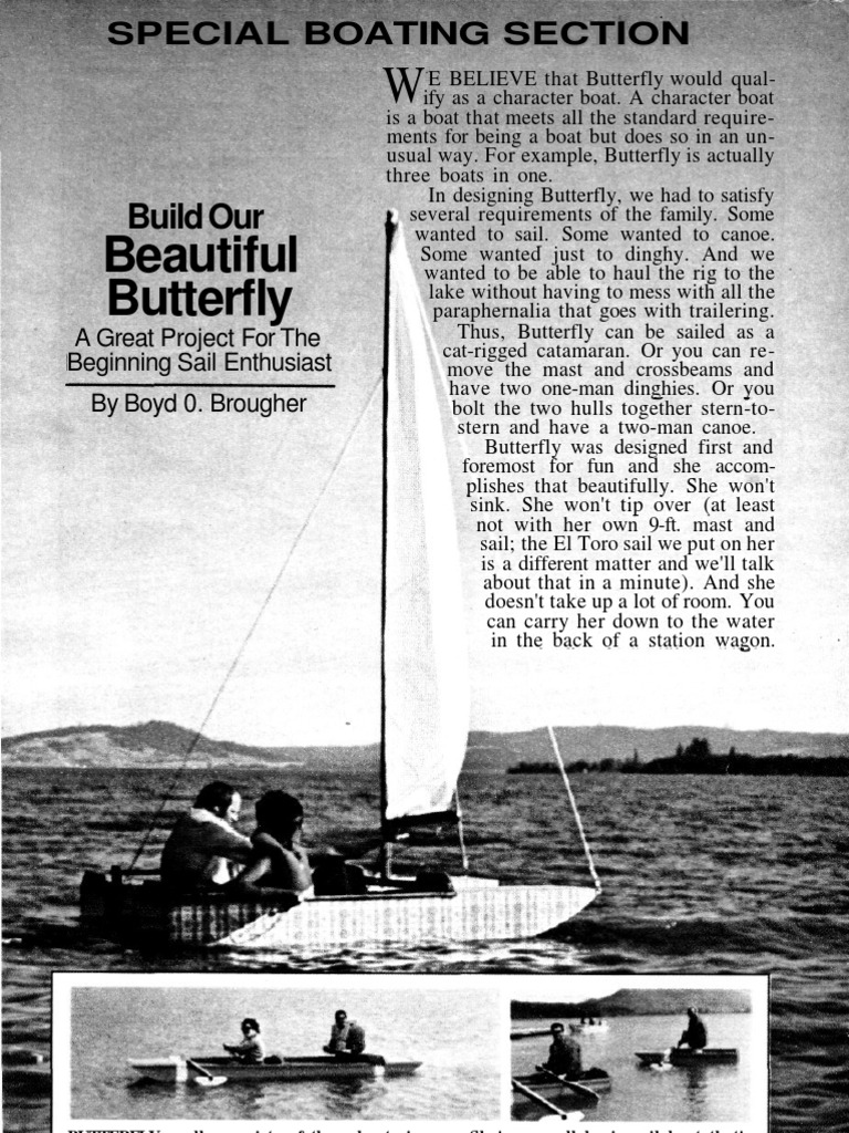 Butterfly | Hull (Watercraft) | Sail