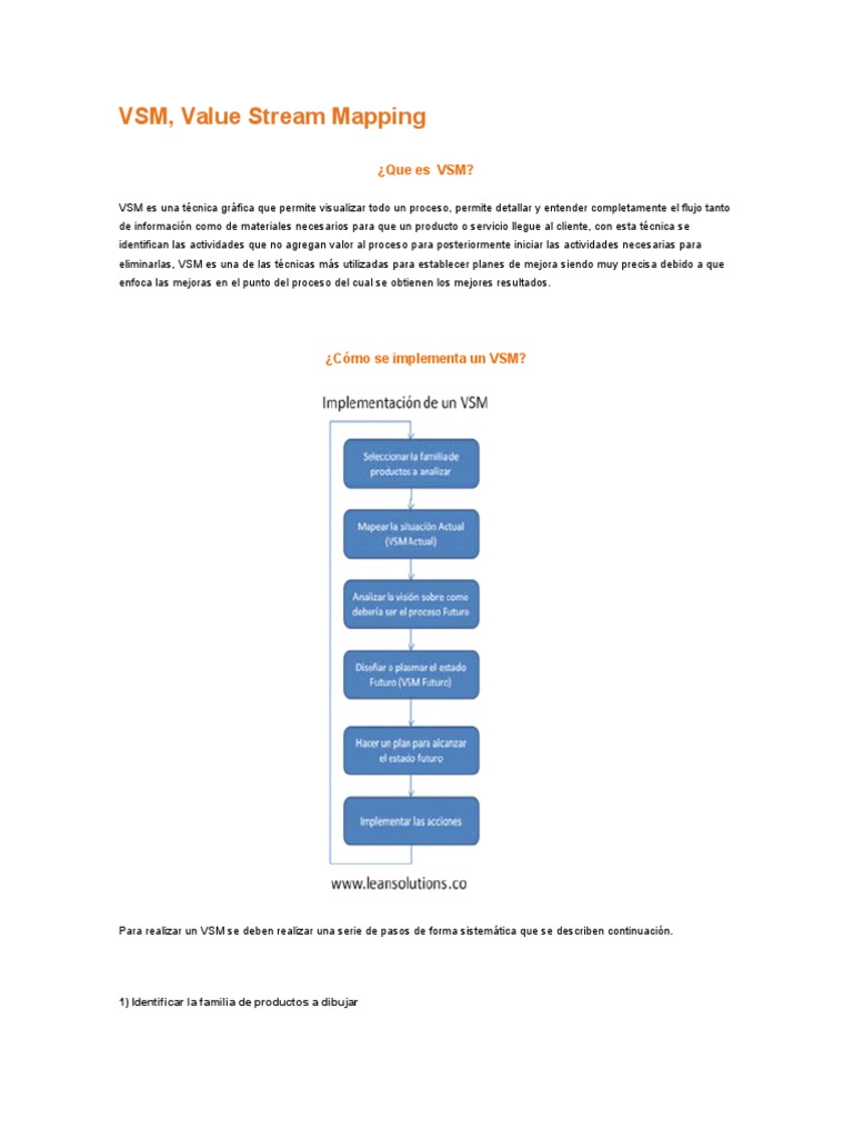 Value Stream Mapping | PDF | Lean Manufacturing | Business