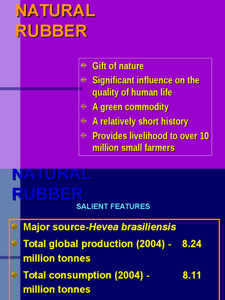 Natural Rubber Different Marketable Forms - Dr.K.T.Thomas (NR) | PDF