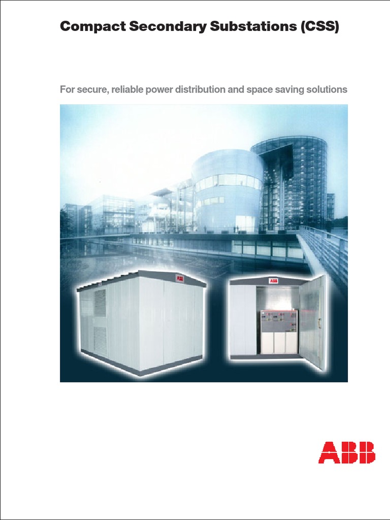 Compact Sub Station Brochure | PDF | Electrical Substation | Electric ...