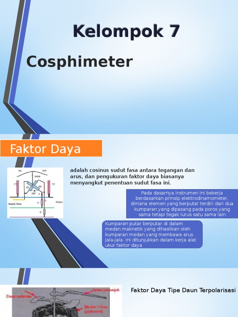 Cos Phi Meter | PDF