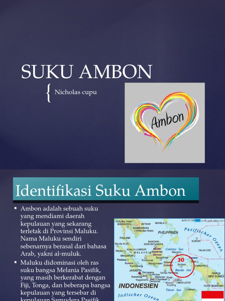 Suku Ambon | PDF