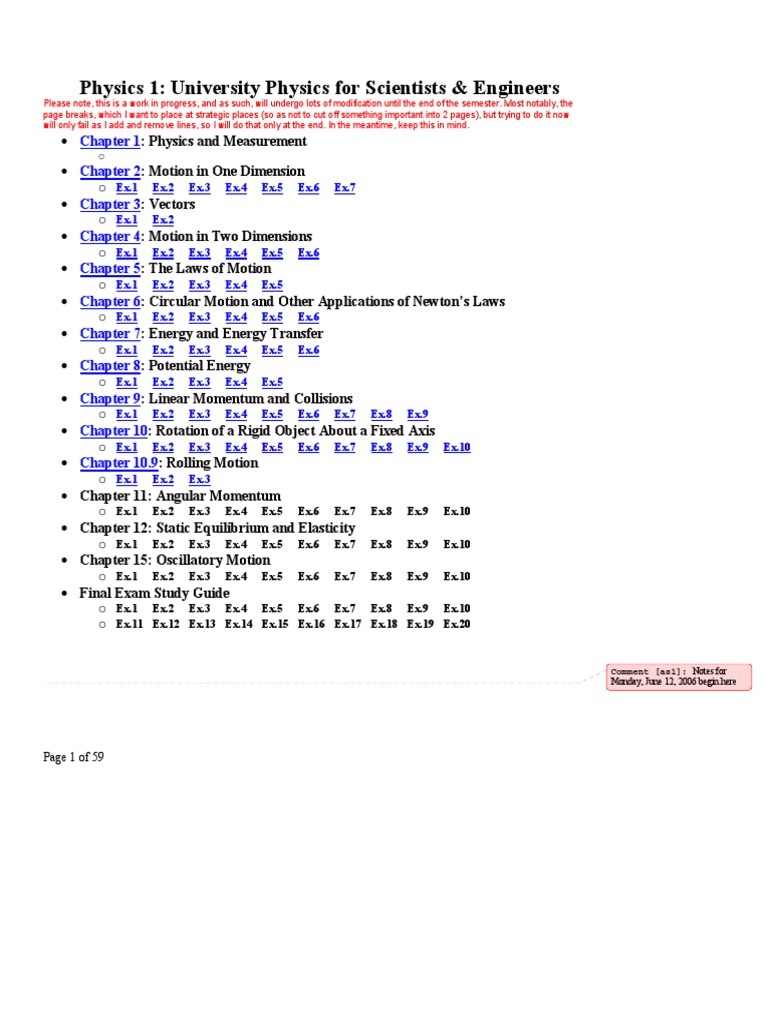 Physics 1 Notes | Download Free PDF | Acceleration | Kinematics