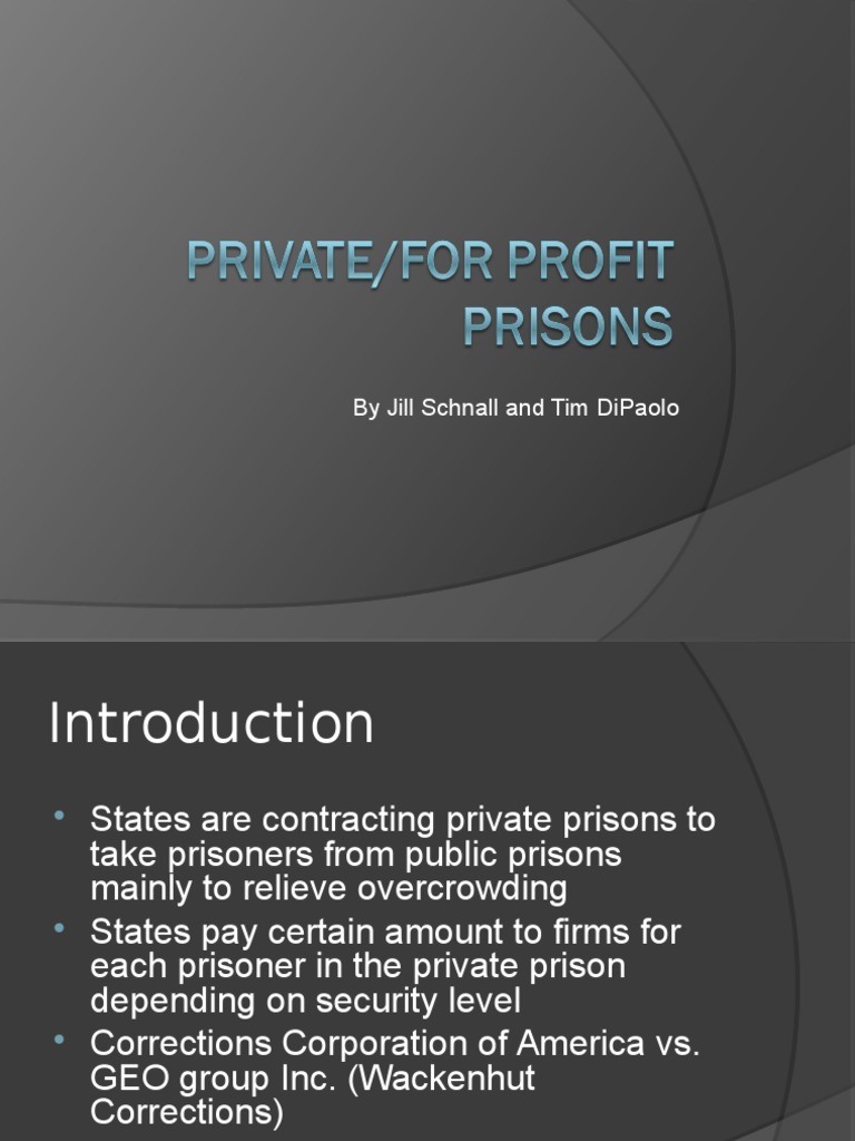 Private Prisons | PDF | Private Prison | Core Civic