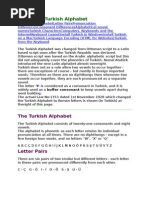 Azeri Alphabet | PDF | Language Arts & Discipline
