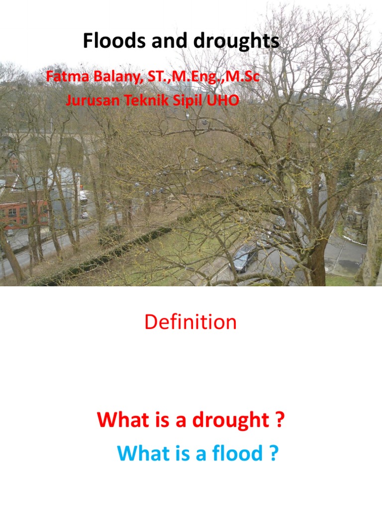 Floods and Droughts | Flood | Drought