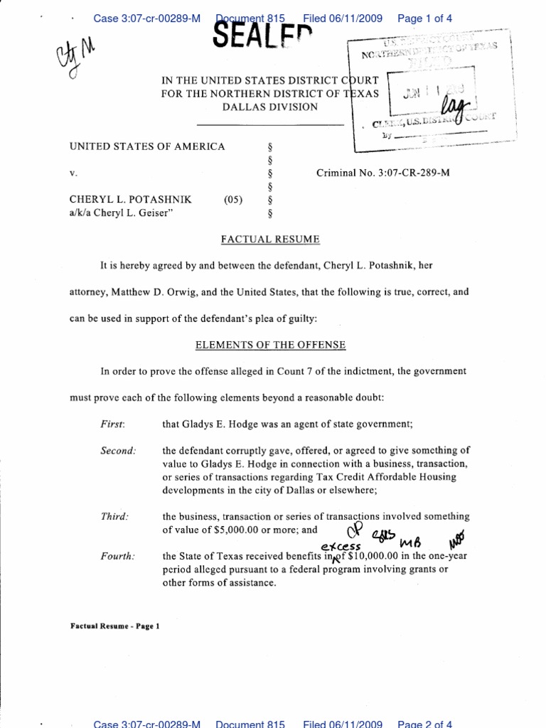 Potashnik vs. Keeton Case Overview | PDF