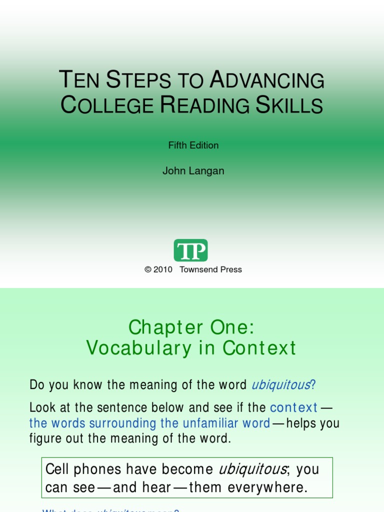 10 Steps Reading Skill, Powerpoint | PDF | Insects | Carbon Monoxide